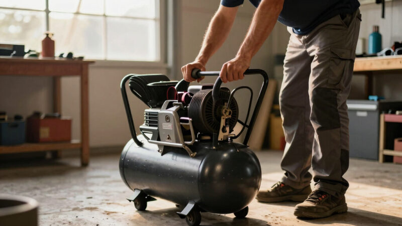 12 Best Quiet Air Compressor for Garage in 2026 - Perfect Fit Living